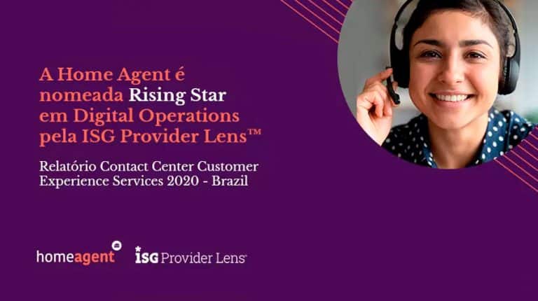 A Home Agent é Rising Star em Digital Operations pela ISG